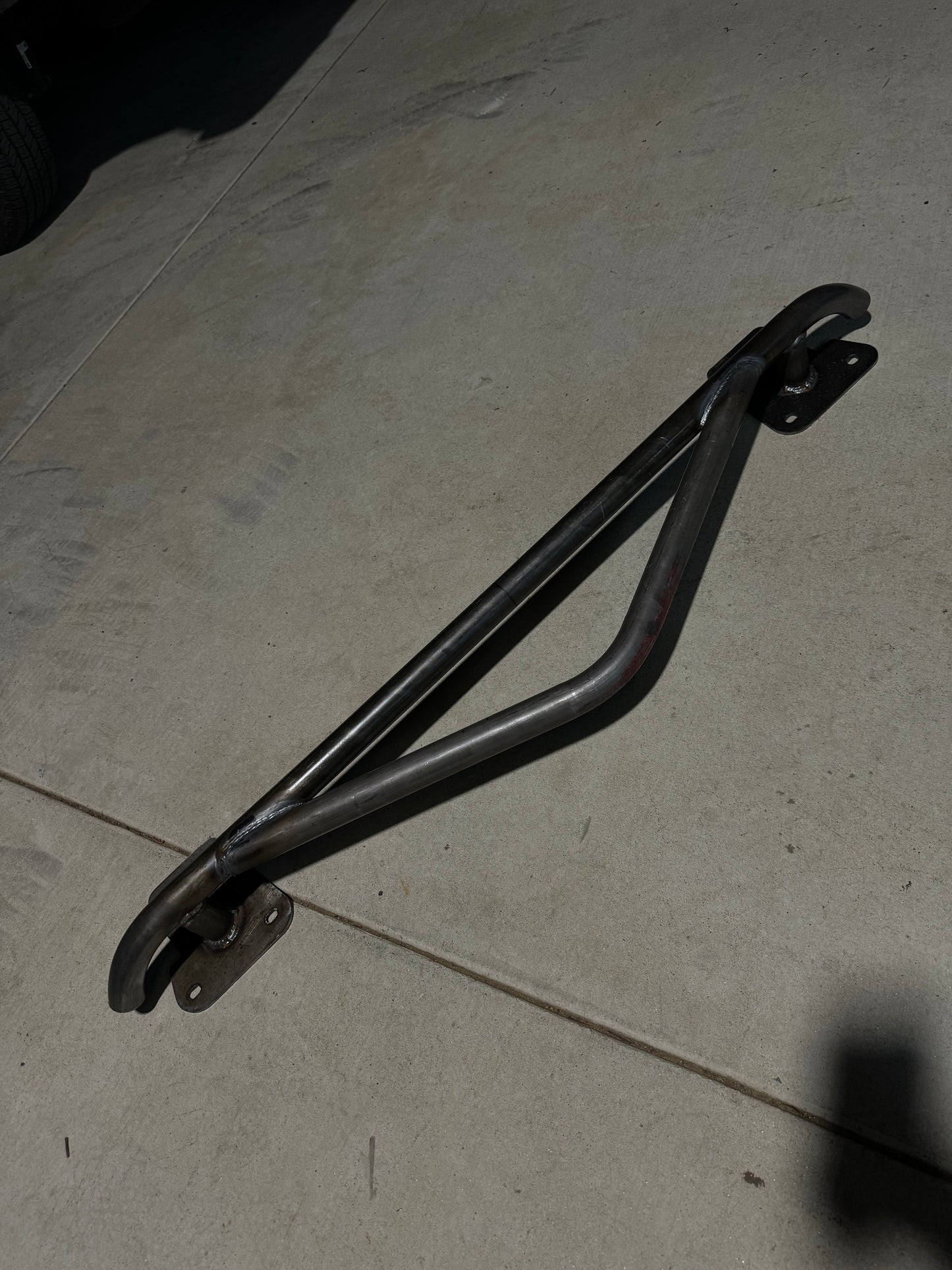 19+ corolla hatchback smooth rear bash bar – Rambo Fabrication
